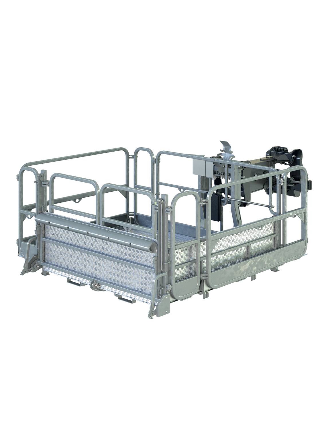 PLATAFORMA PARA PERSONAS EXTENSIBLE CON ROTACIÓN PARA TEJADOS 1000 KG ...