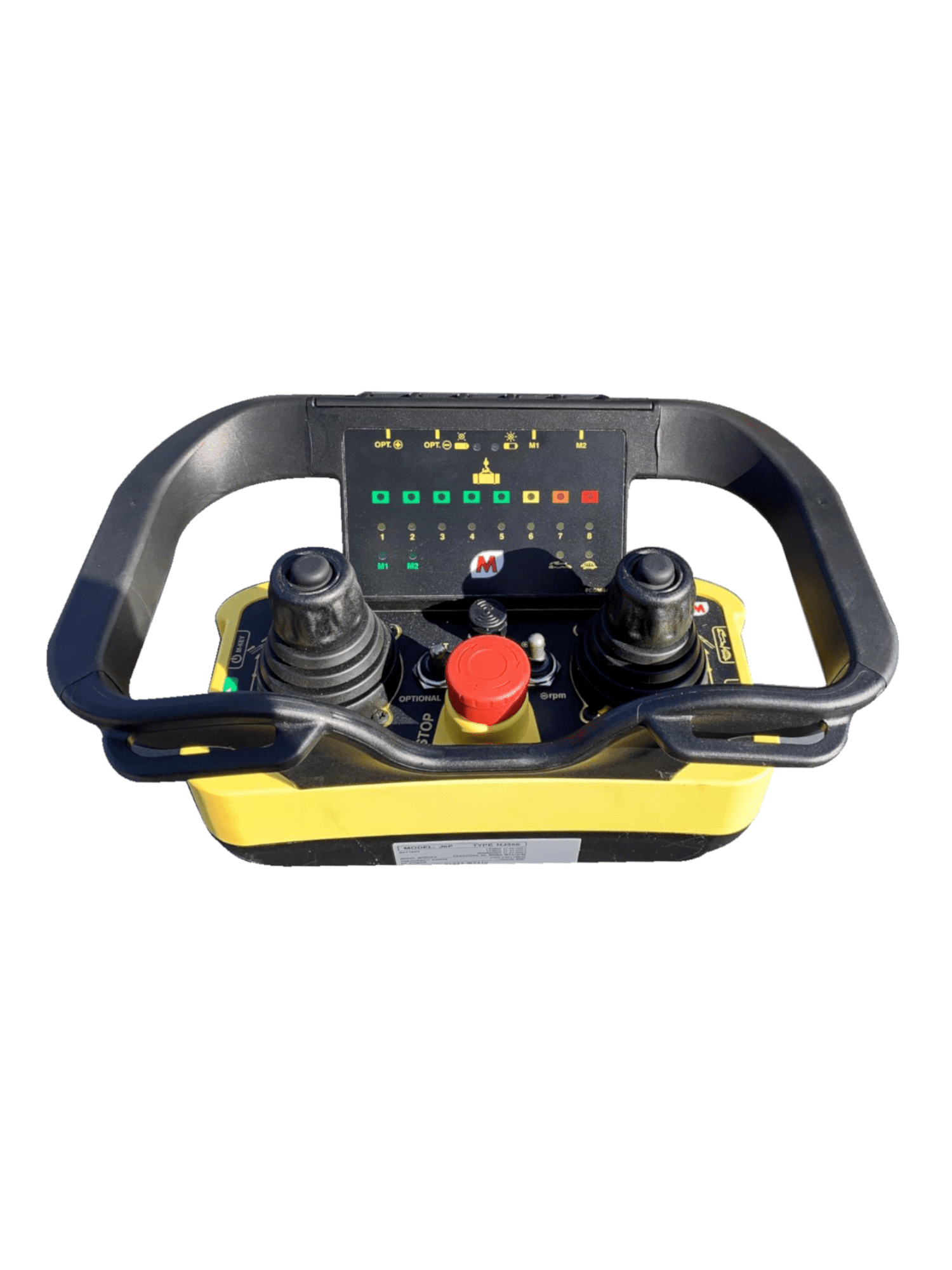 RADIO REMOTE CONTROL WITH DEADMAN BUTTON ON JOYSTICK | Magni Telescopic ...